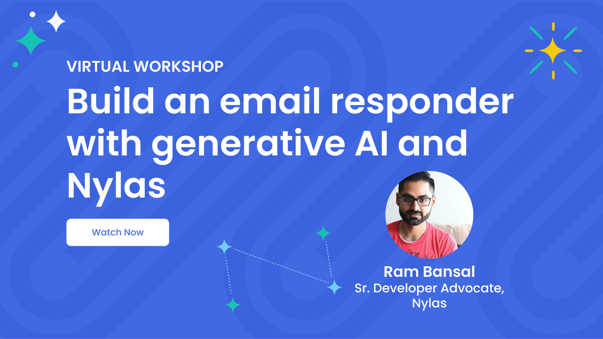 Build an email responder with generative AI and Nylas
